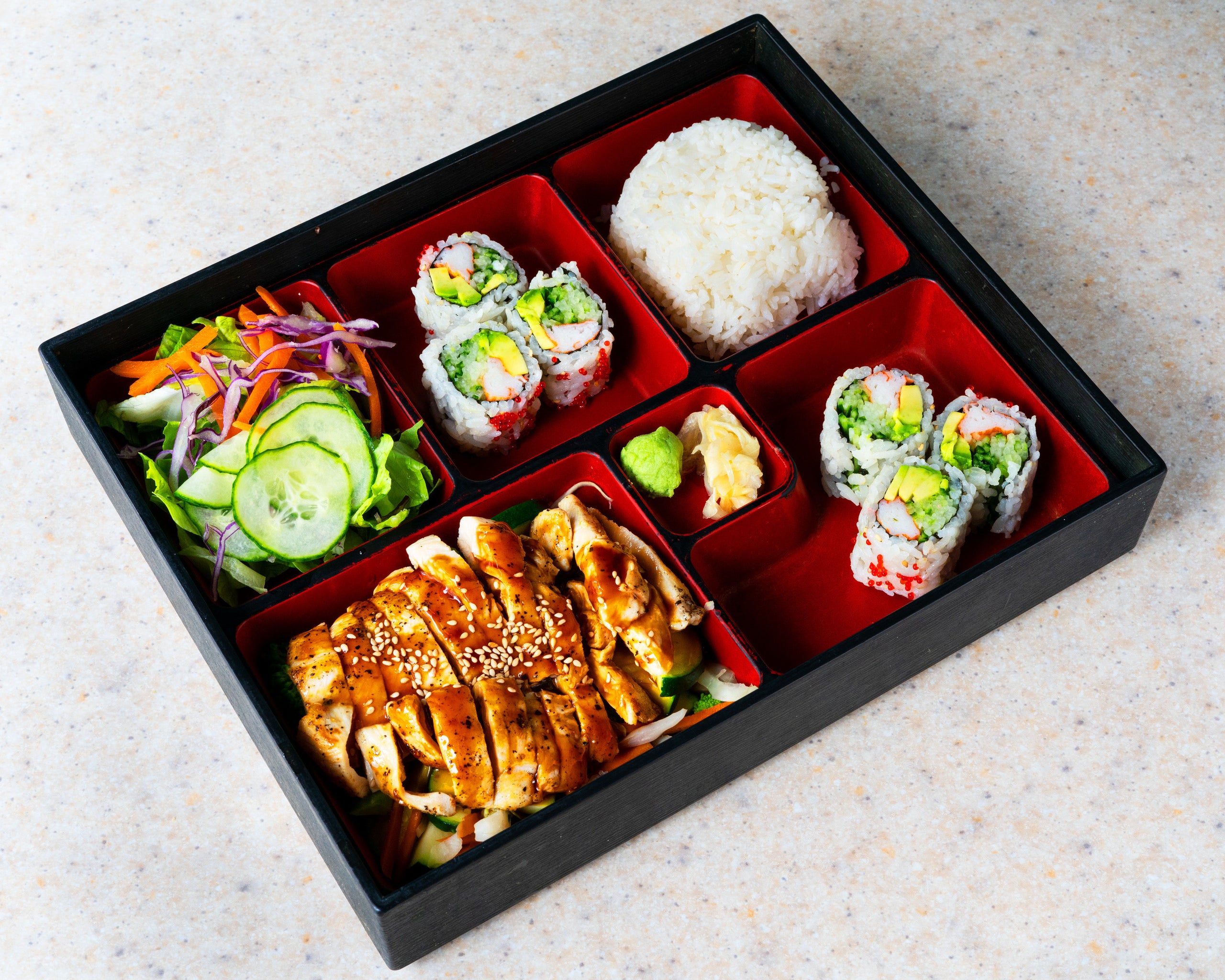 Chicken Teriyaki Bento Box | Casa Sushi 469 DANFORTH AVE Toronto M4k1p1